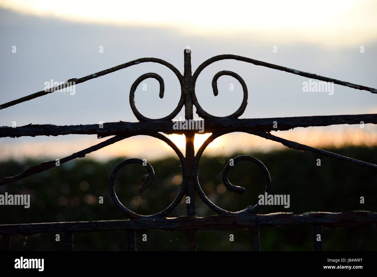 Rusty old gate hi-res stock photography and images - Alamy
