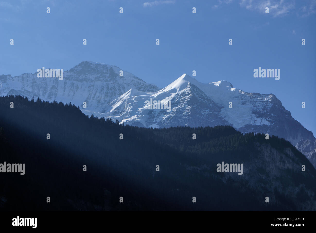 Swiss Alps landscape near Interlaken in Europe Stock Photo - Alamy