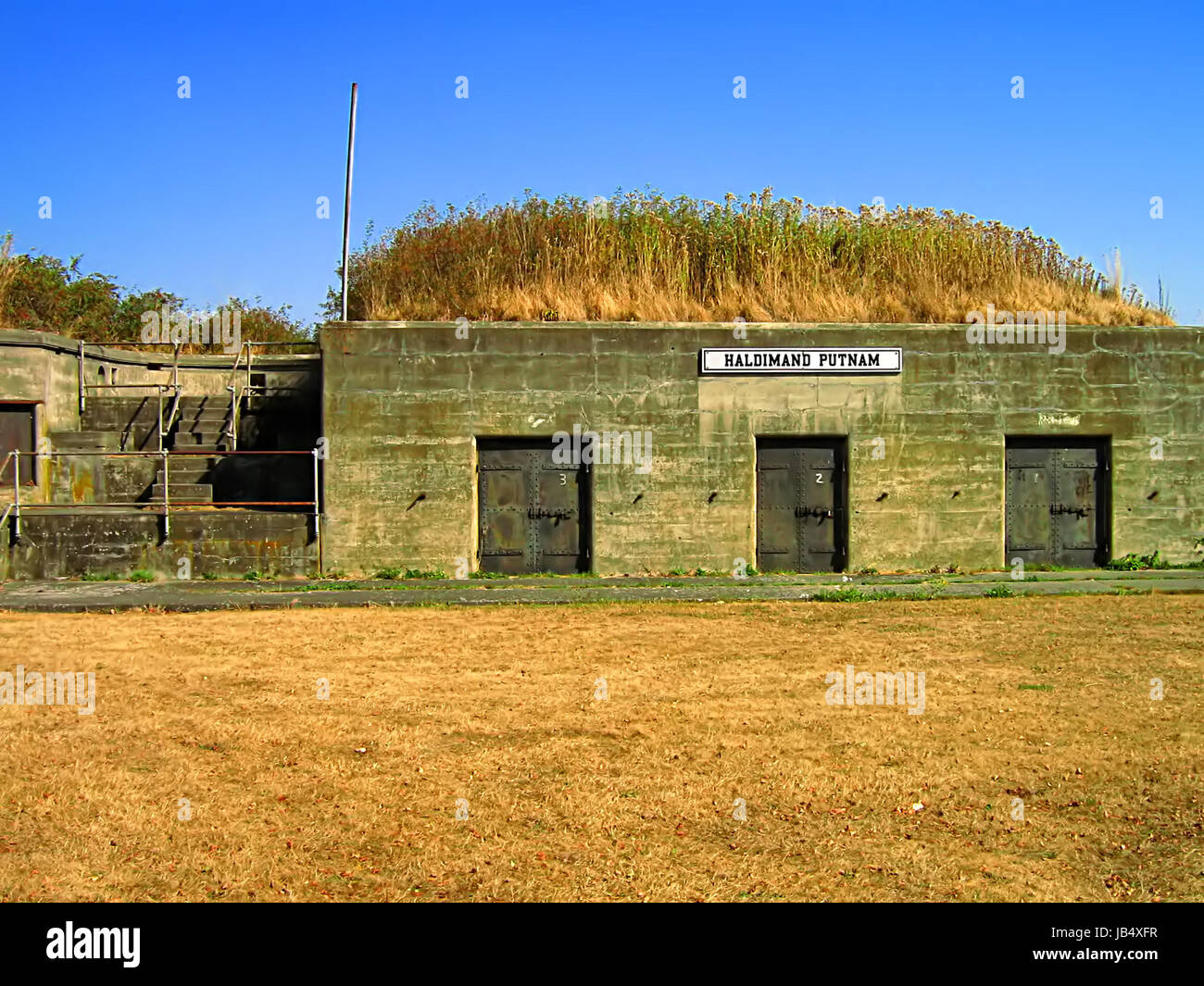 A photograph of an old abandoned military fort Stock Photo - Alamy