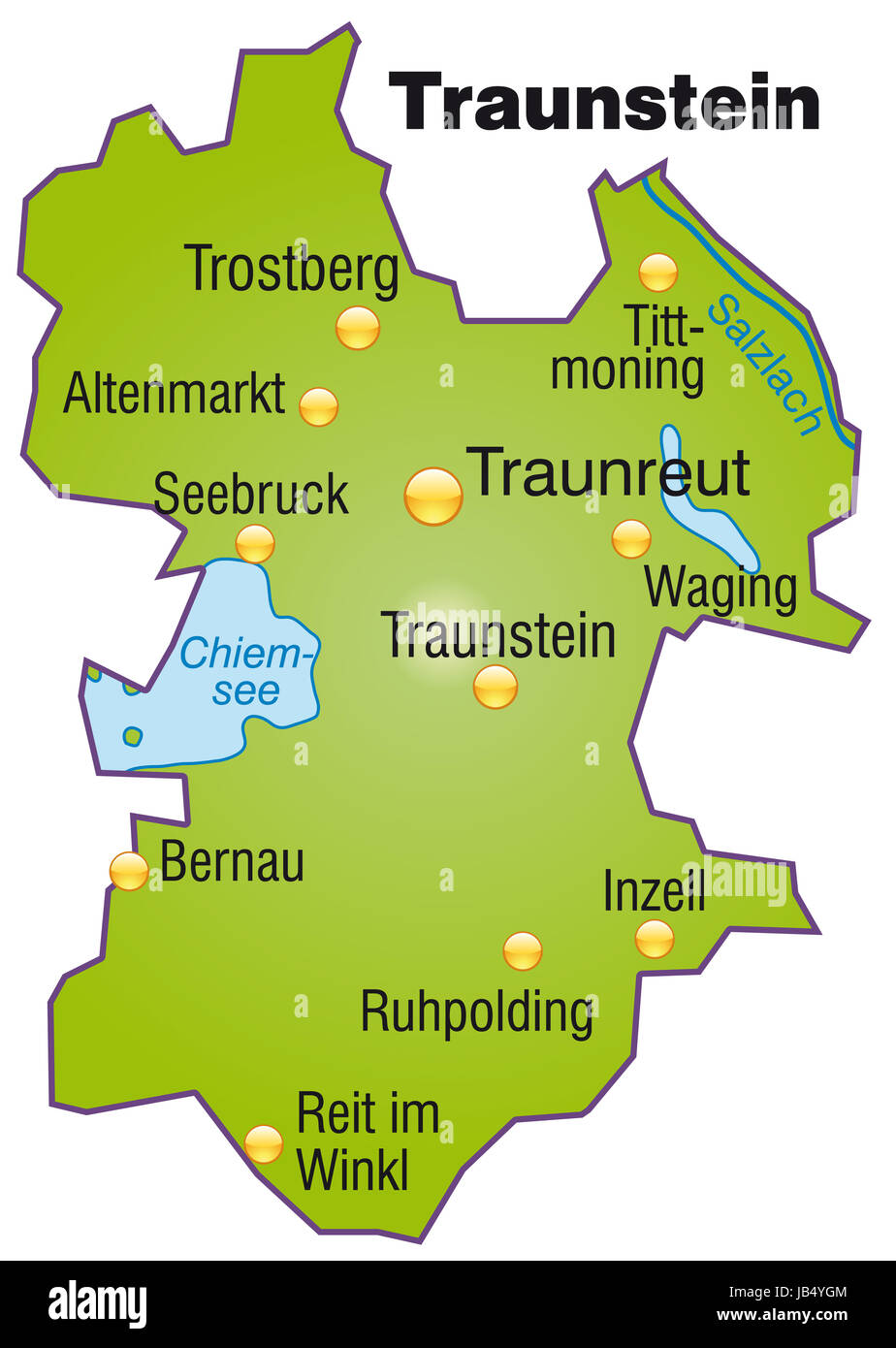 Kreis traunstein hi-res stock photography and images - Alamy