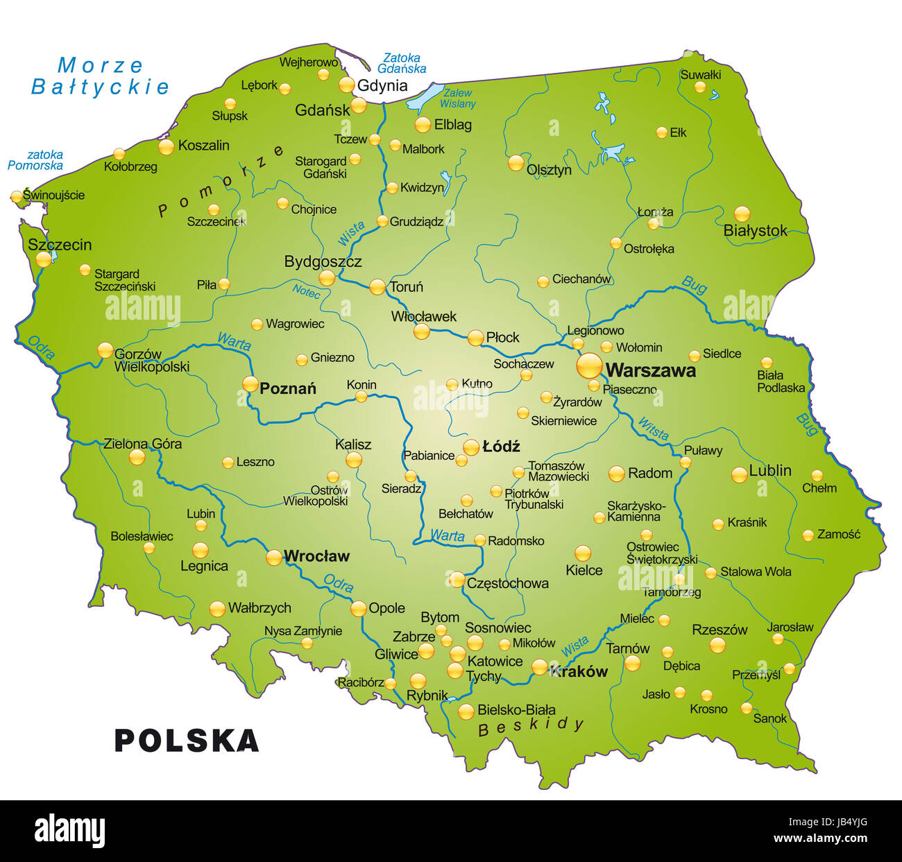 Bialystok karte hi-res stock photography and images - Alamy