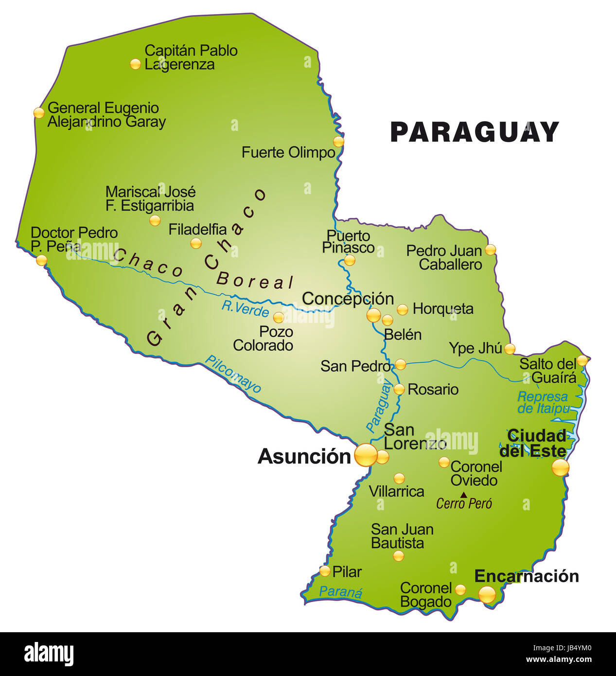 San Lorenzo World Map