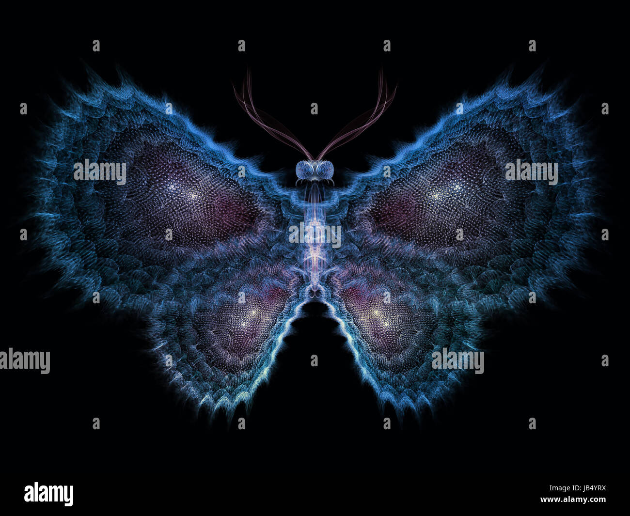 Never Were Butterflies series. Abstract design made of isolated ...