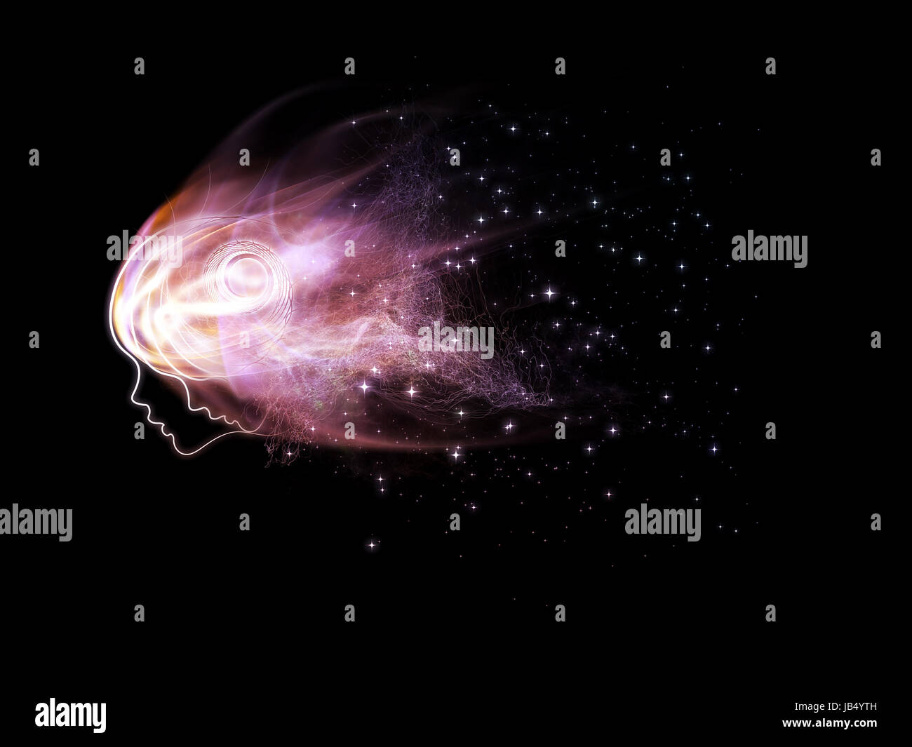 Light Soul series. Design made of child line profile and lights on the ...