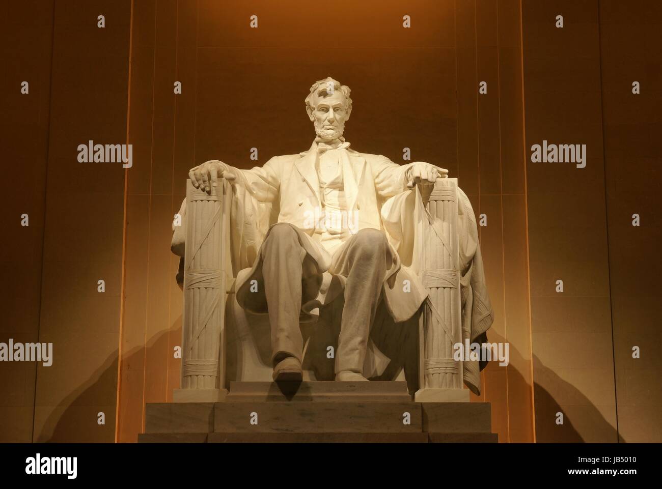 abraham lincoln monument Stock Photo - Alamy