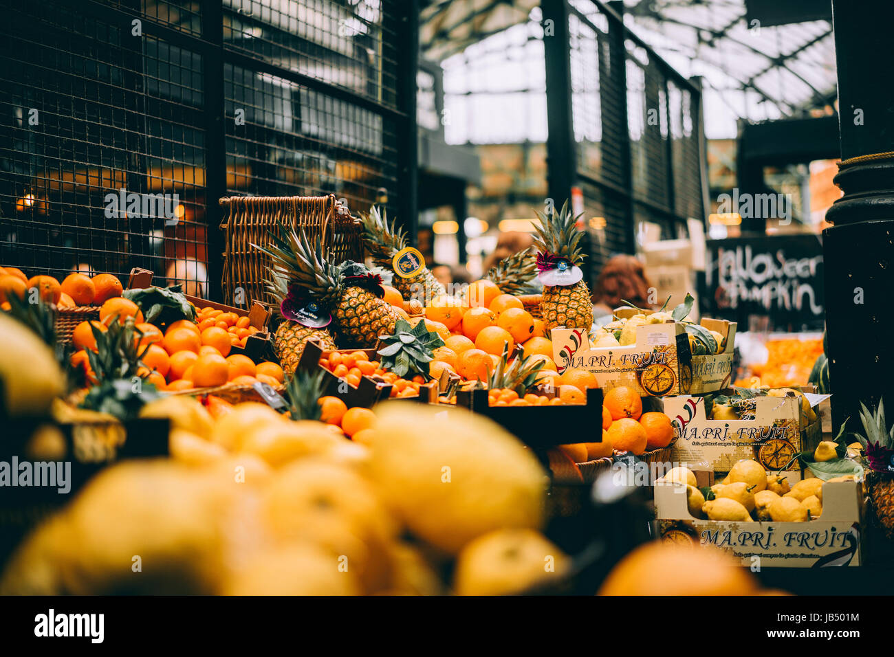 Borough Market Vegetables Stock Photo - Alamy