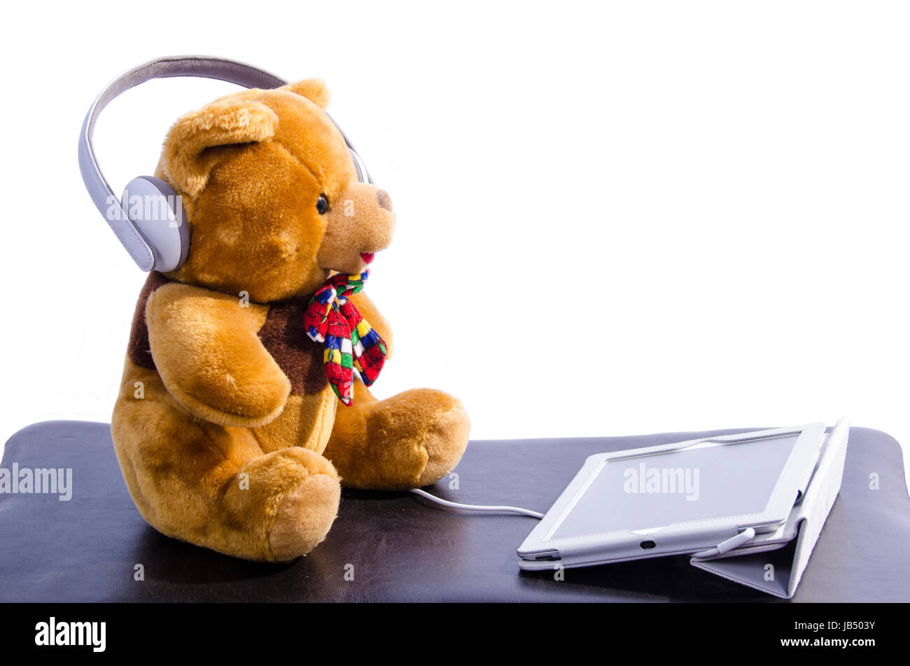brown , Bear , Gray headphones , Ipad , Tablet , Android , teddy ...