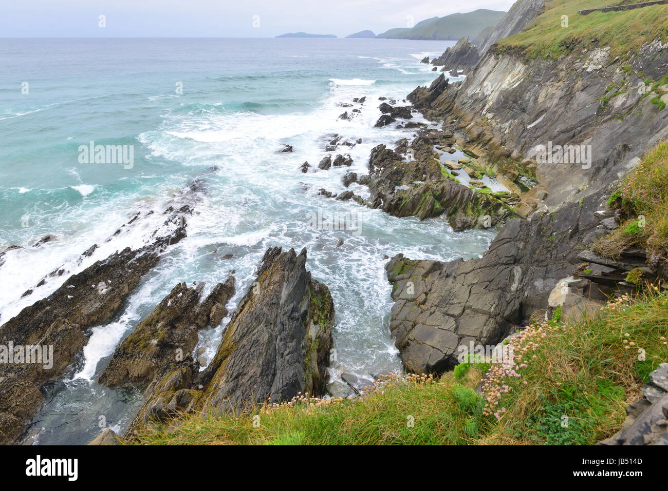 The Dingle Coastline of Ireland' Stock Photo - Alamy