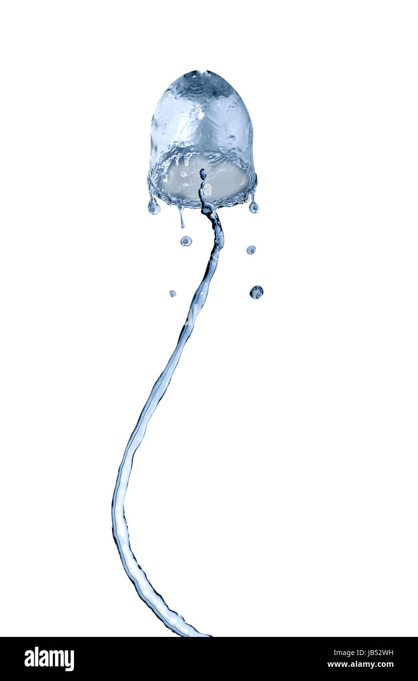 Nice abstract blue water splash on white background Stock Photo - Alamy