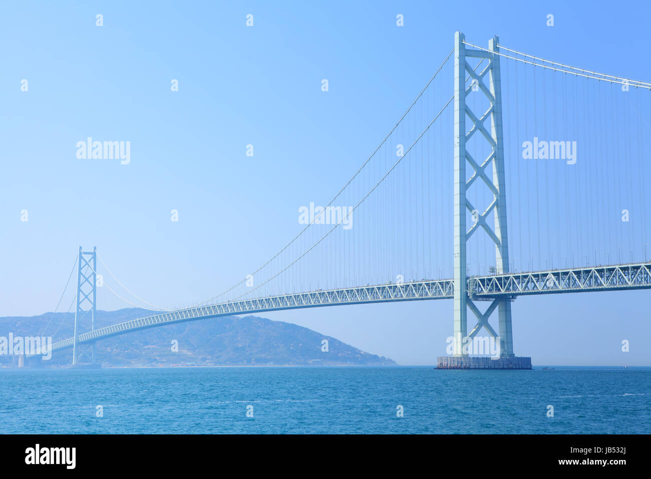 Suspension bridge in Kobe Stock Photo - Alamy