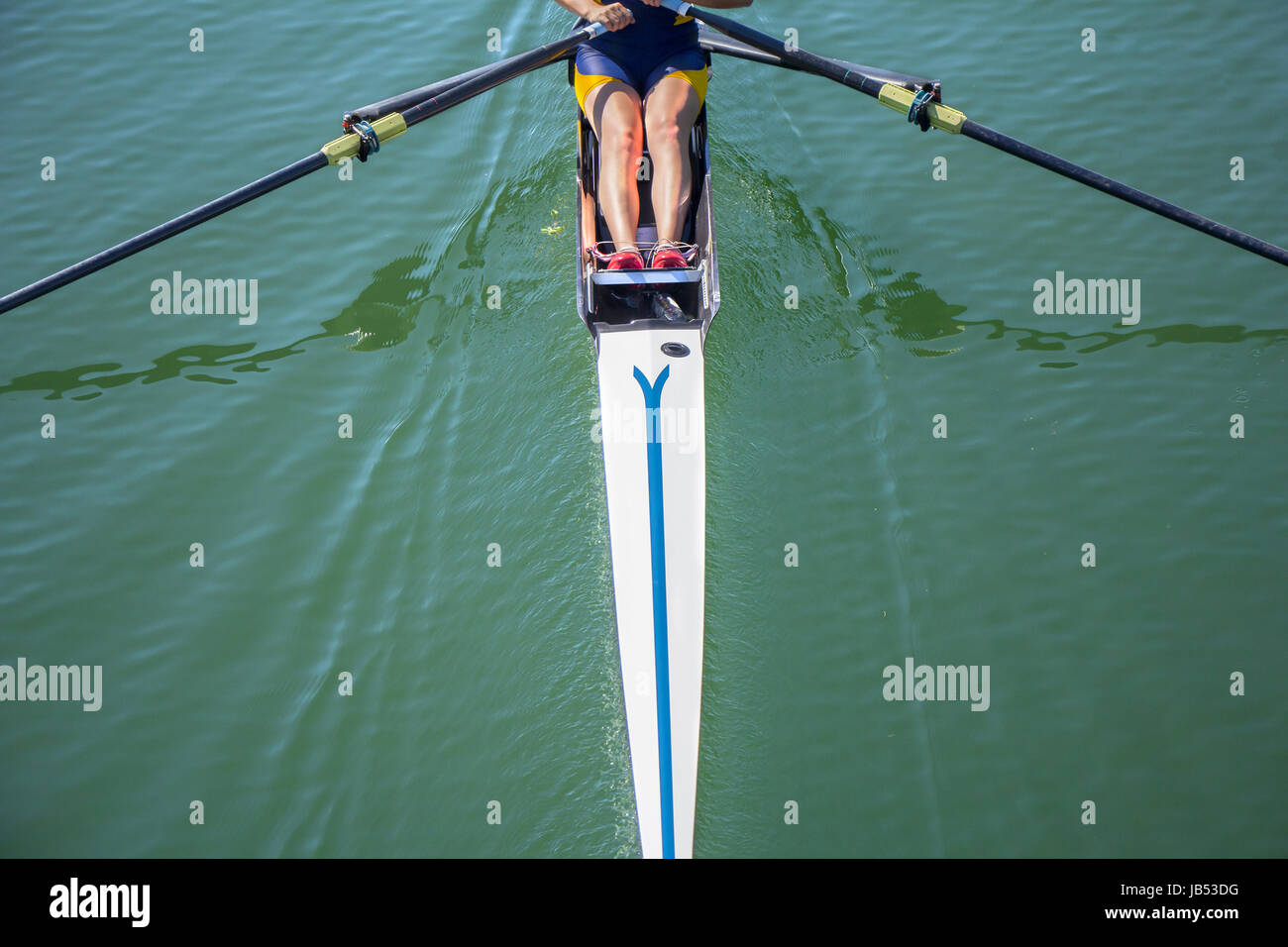 Rowing oars water hi-res stock photography and images - Alamy