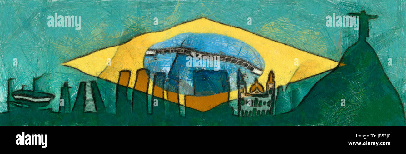 Rio world cup trophy hi-res stock photography and images - Alamy