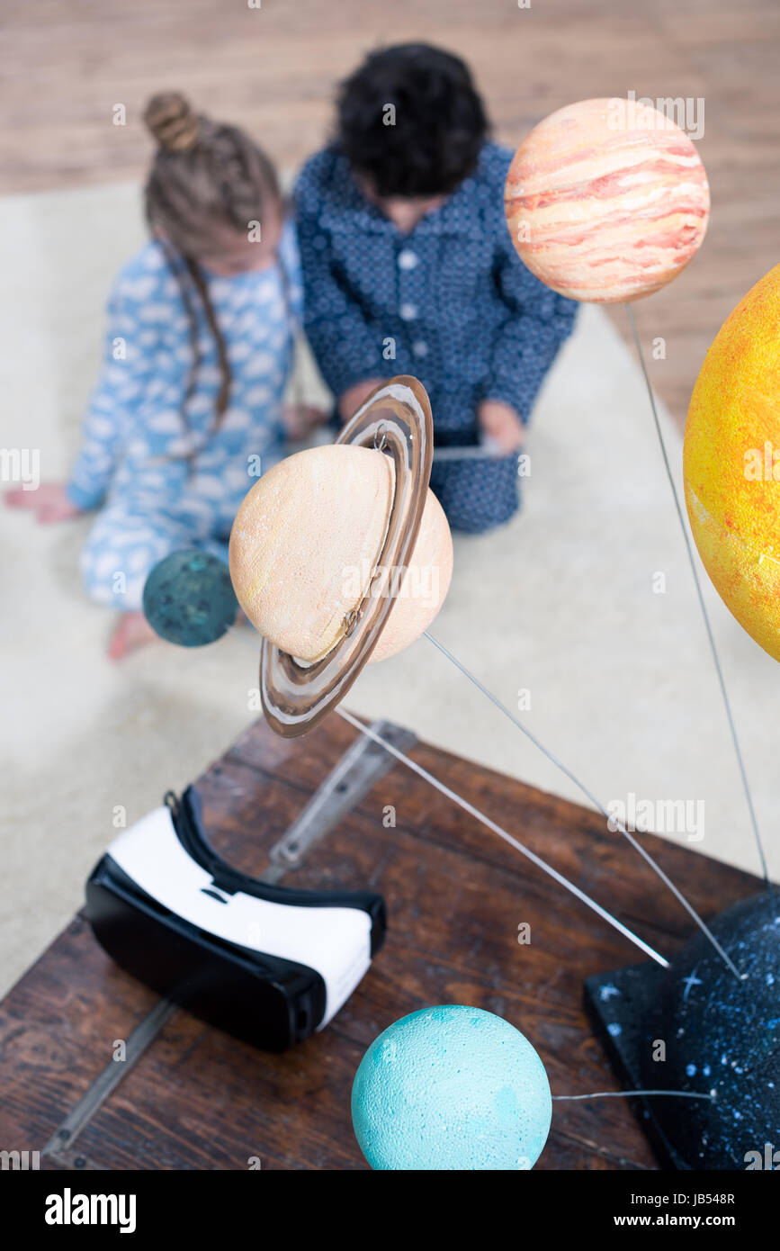 Solar System Model Kids High Resolution Stock Photography and Images ...