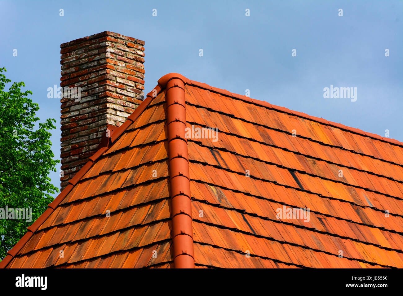 Unfinished house tiled roof hi-res stock photography and images - Alamy