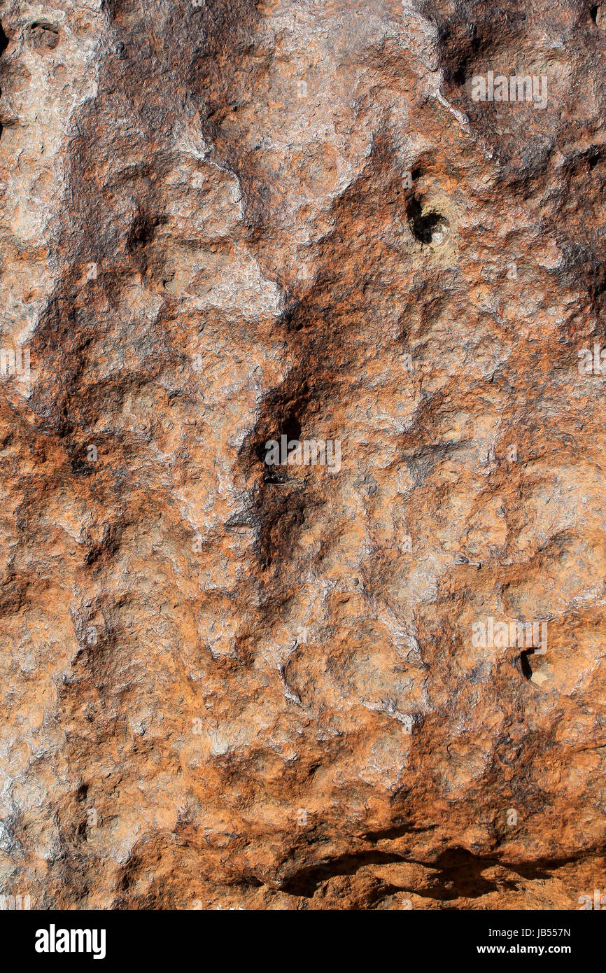 Hoba meteorite texture abstract background - the largest meteorite ever ...