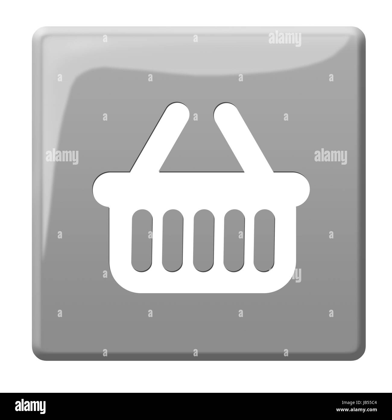 shopping cart button Stock Photo - Alamy