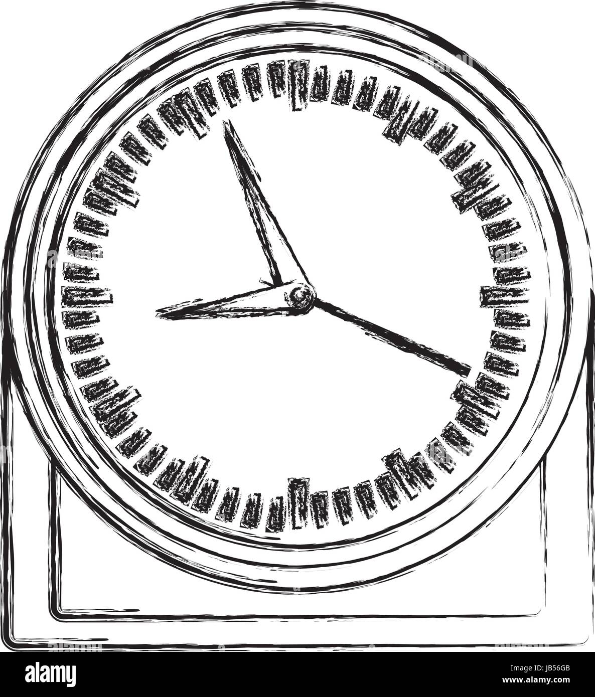 vintage clock icon Stock Vector Image & Art - Alamy