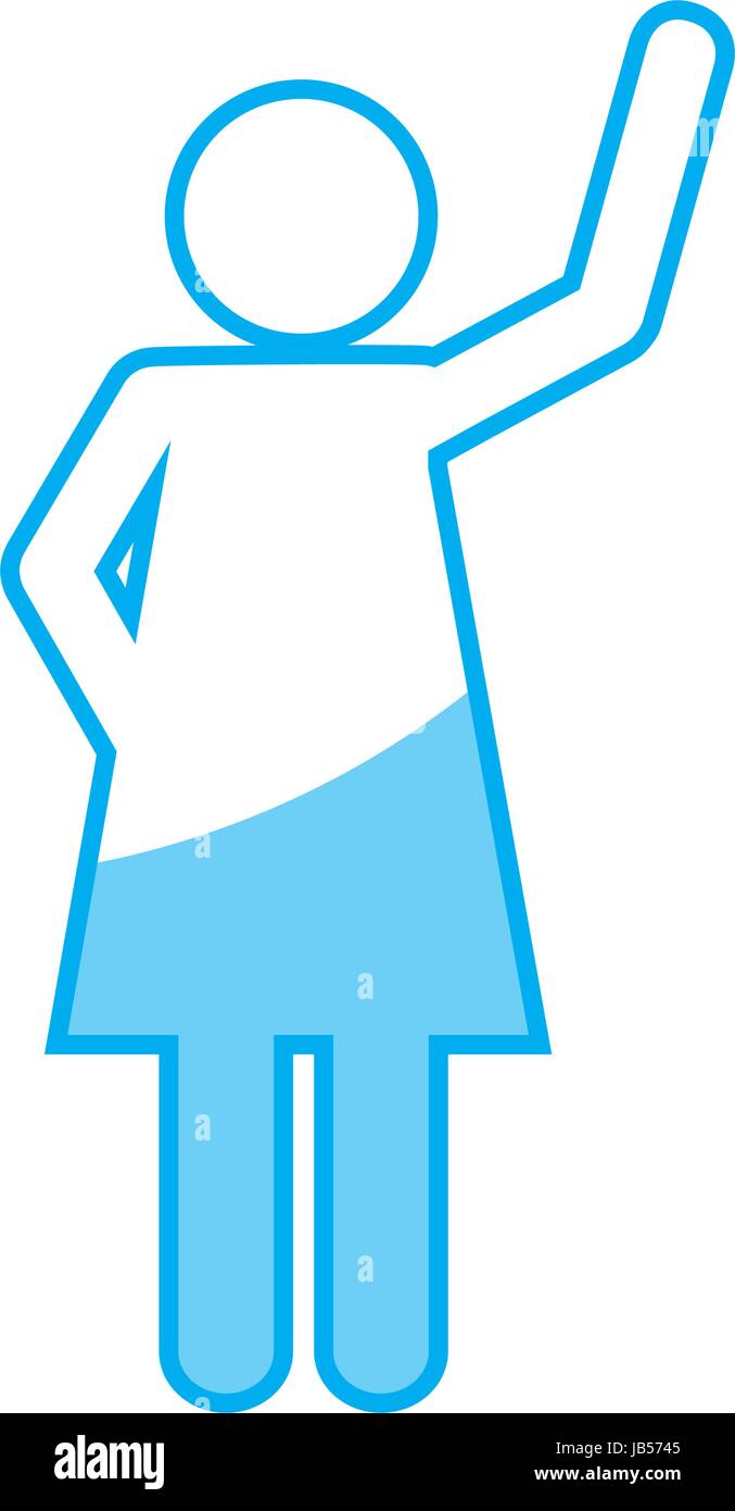 pictogram woman icon Stock Vector Image & Art - Alamy