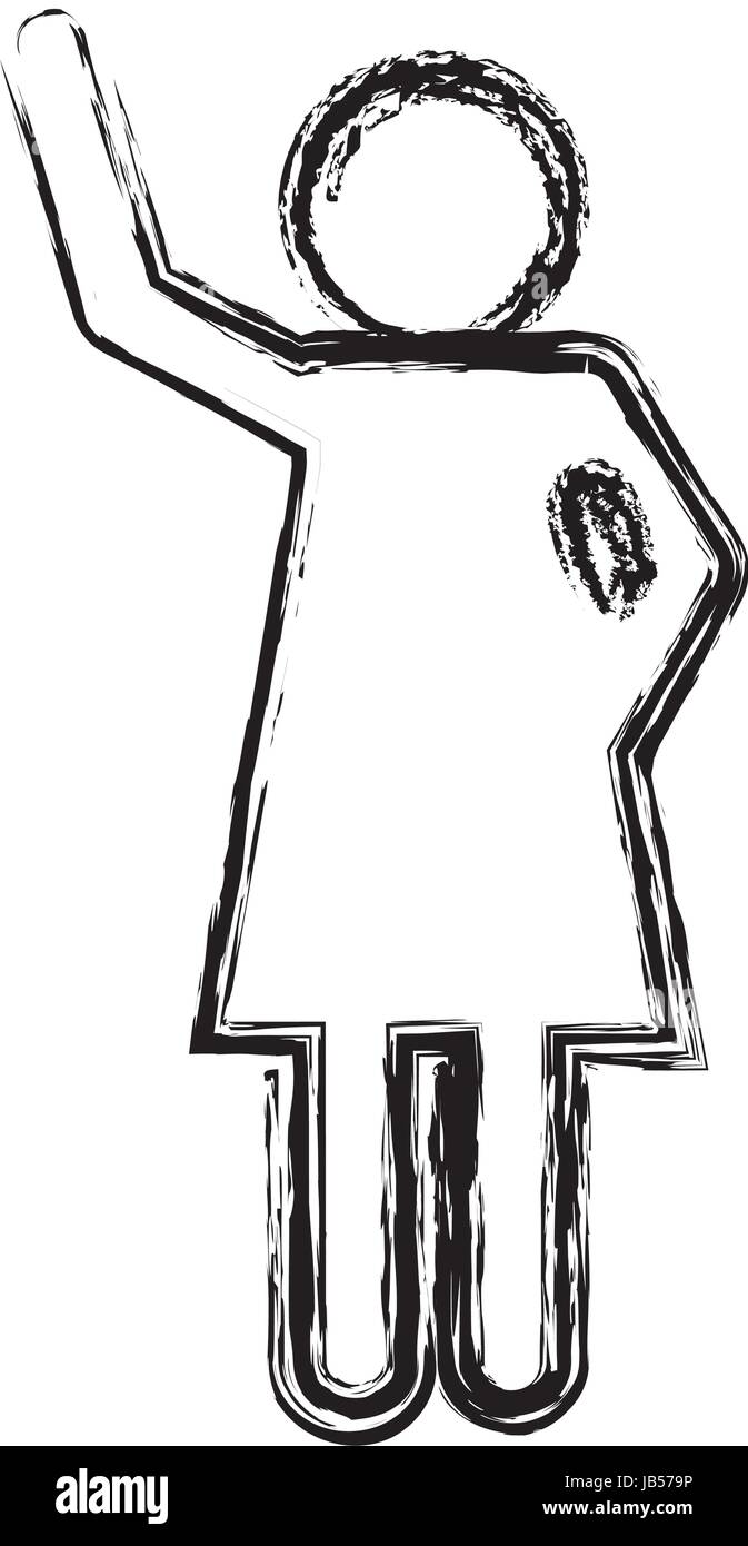 pictogram woman icon Stock Vector Image & Art - Alamy