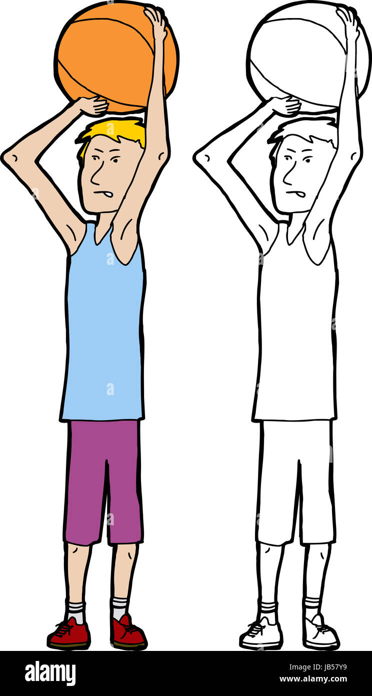 Clipart Basketball Free Throw