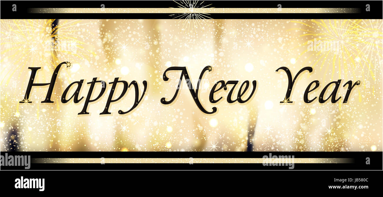 Happy New Year Stock Photo - Alamy