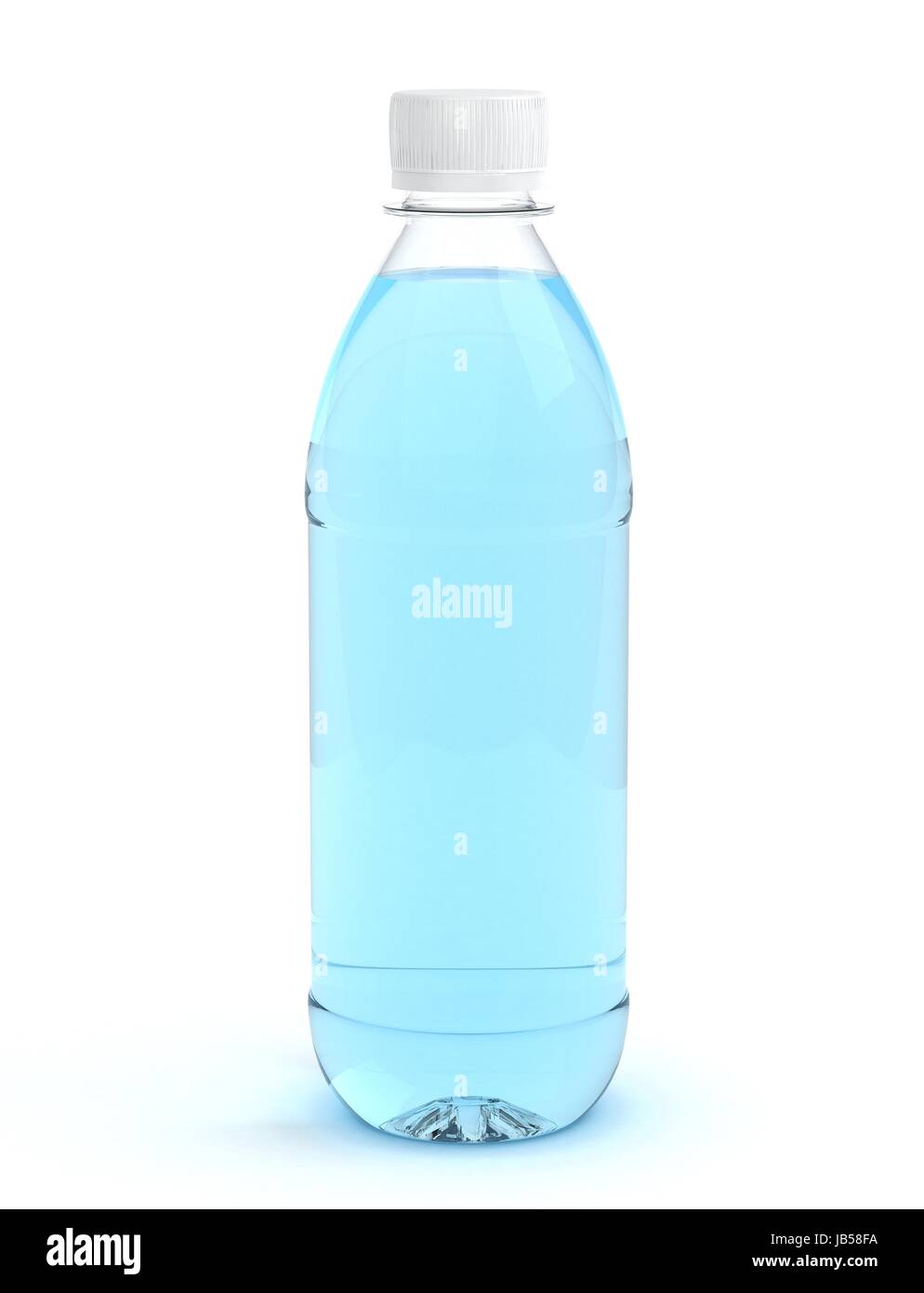 Bottles of water isolated on white background Stock Photo - Alamy
