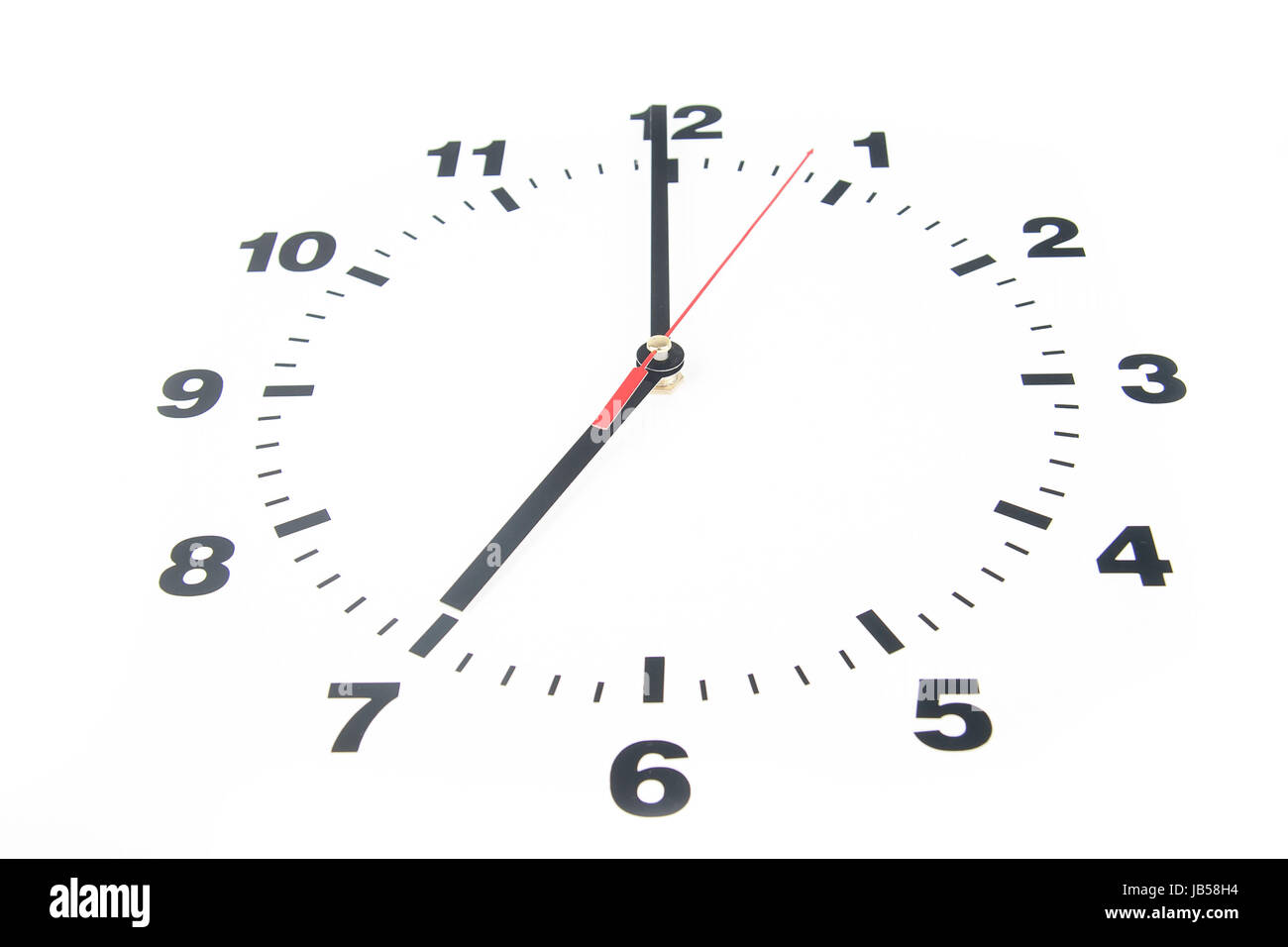 Dial of the clock isolated on white background Stock Photo - Alamy