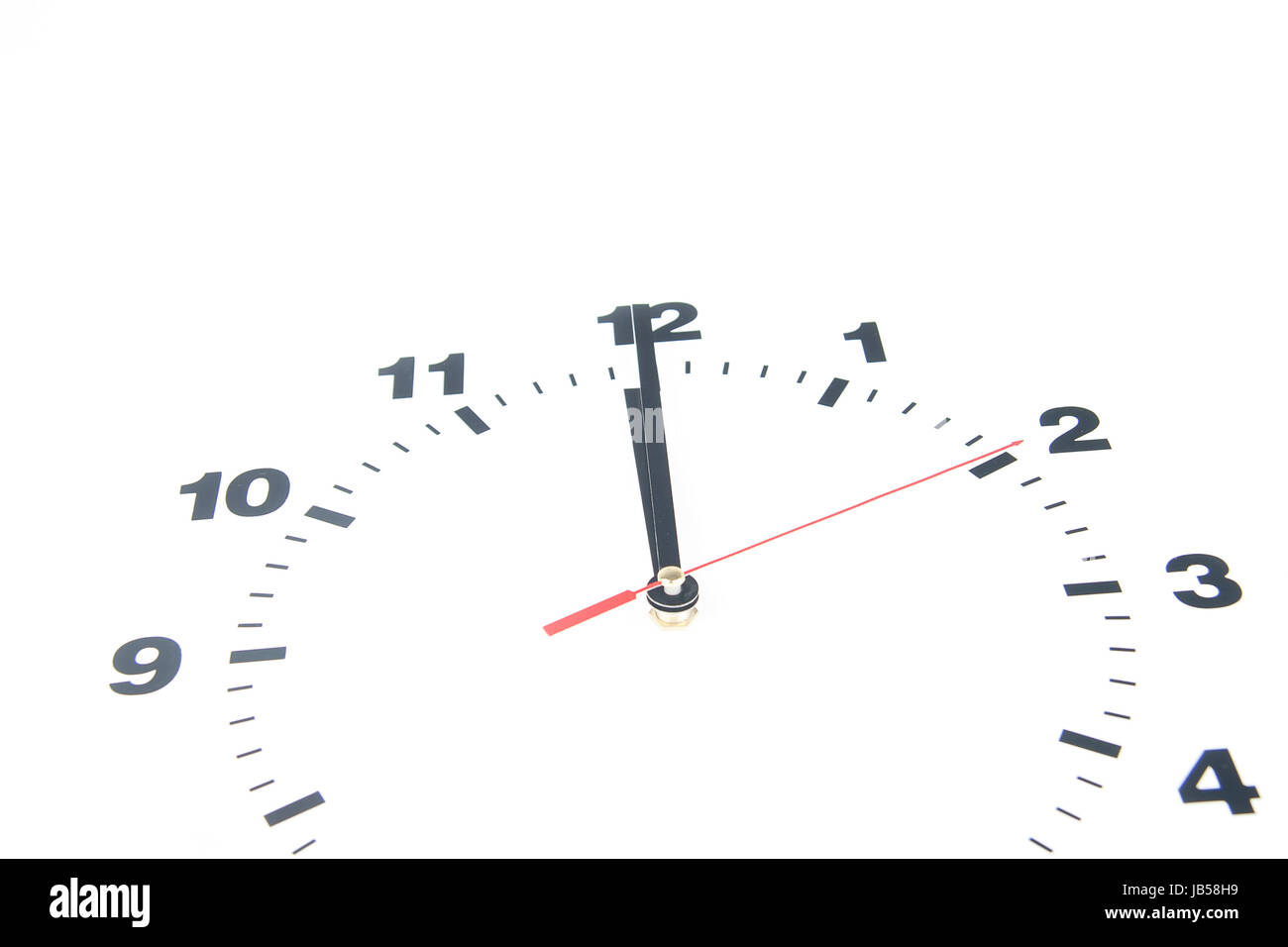 Dial of the clock isolated on white background Stock Photo - Alamy