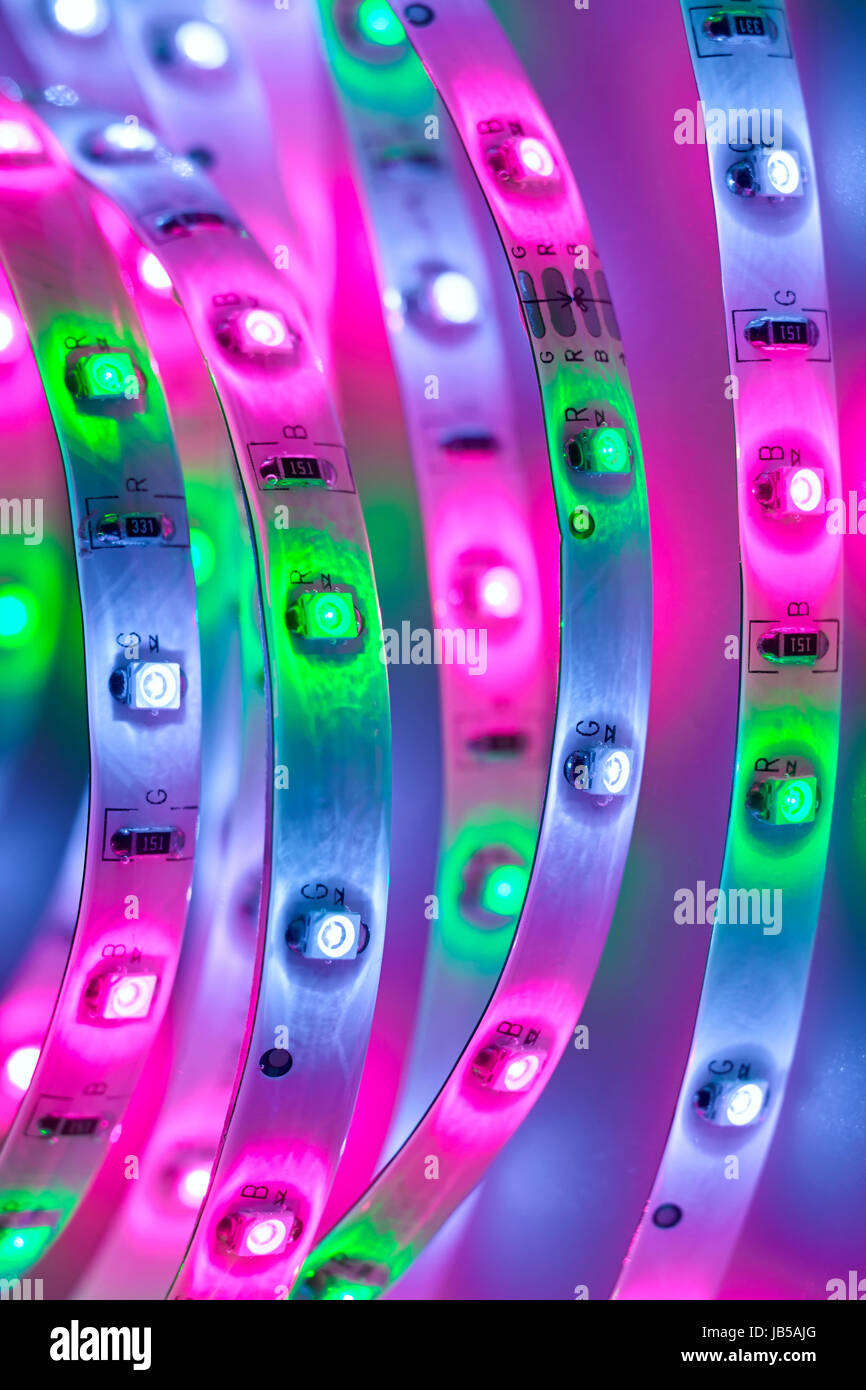 Close up view light leds hi-res stock photography and images - Alamy