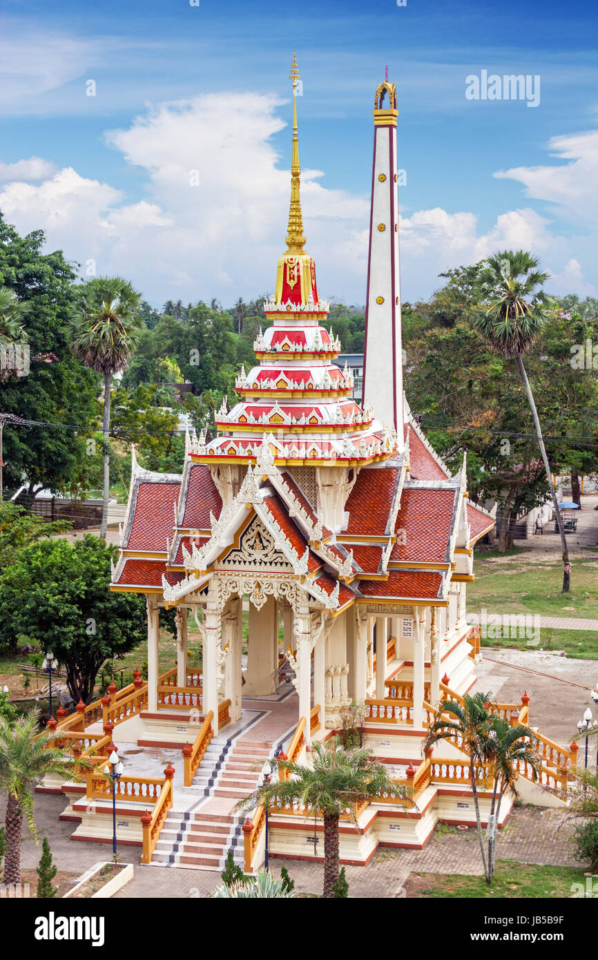 Chalong Tample, Phuket, Thailand Stock Photo - Alamy