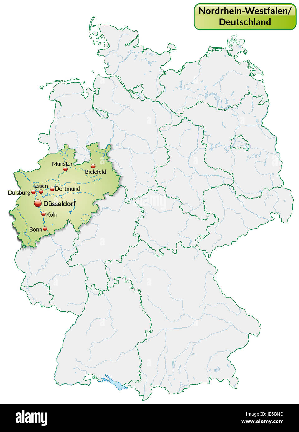 Solingen karte hi-res stock photography and images - Alamy