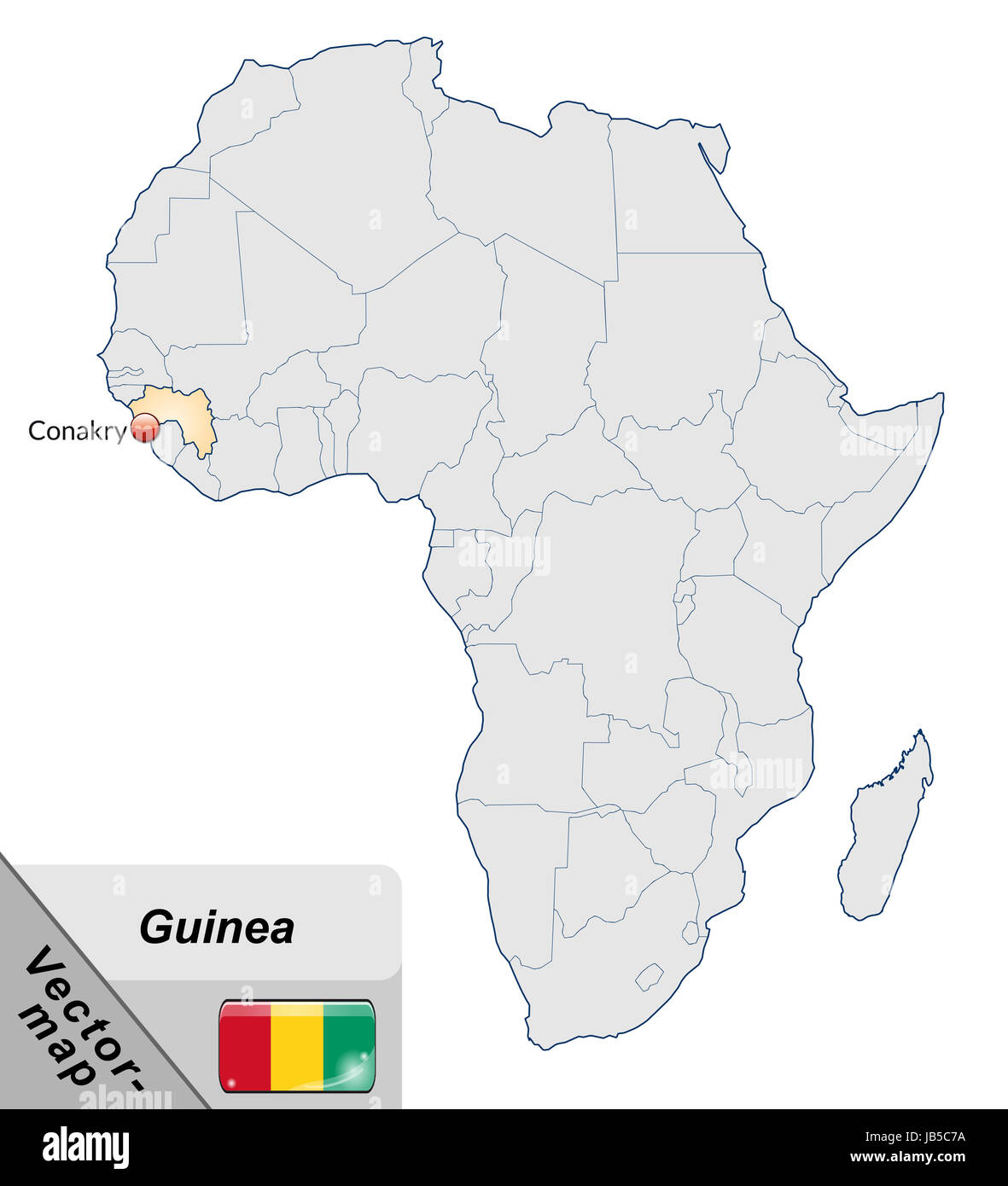 Guineakarte hi-res stock photography and images - Alamy