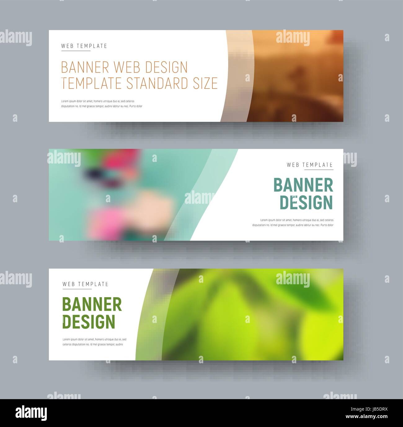 Advertisement template set hi-res stock photography and images - Alamy