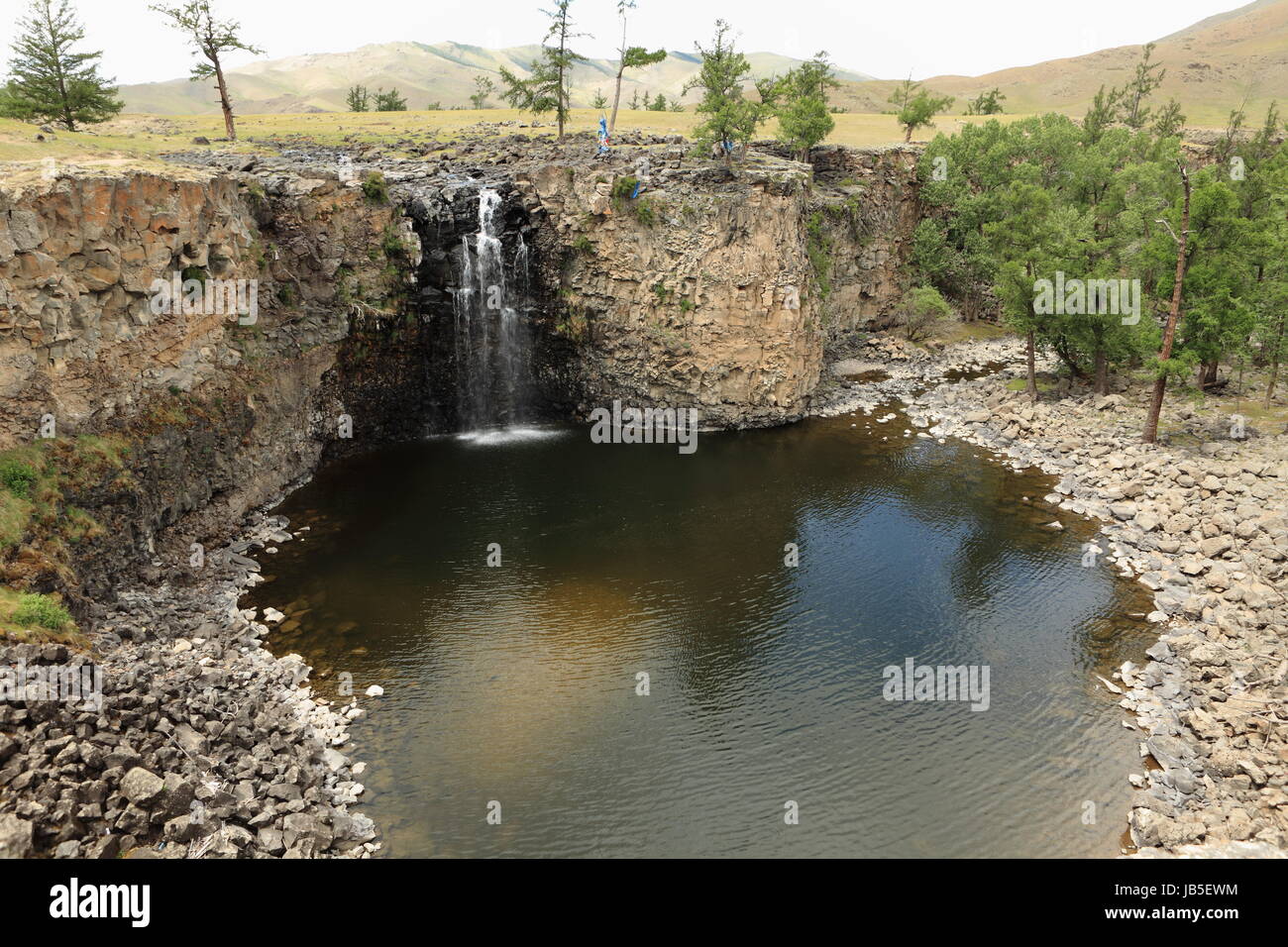 Orkhon waterfall hi-res stock photography and images - Alamy