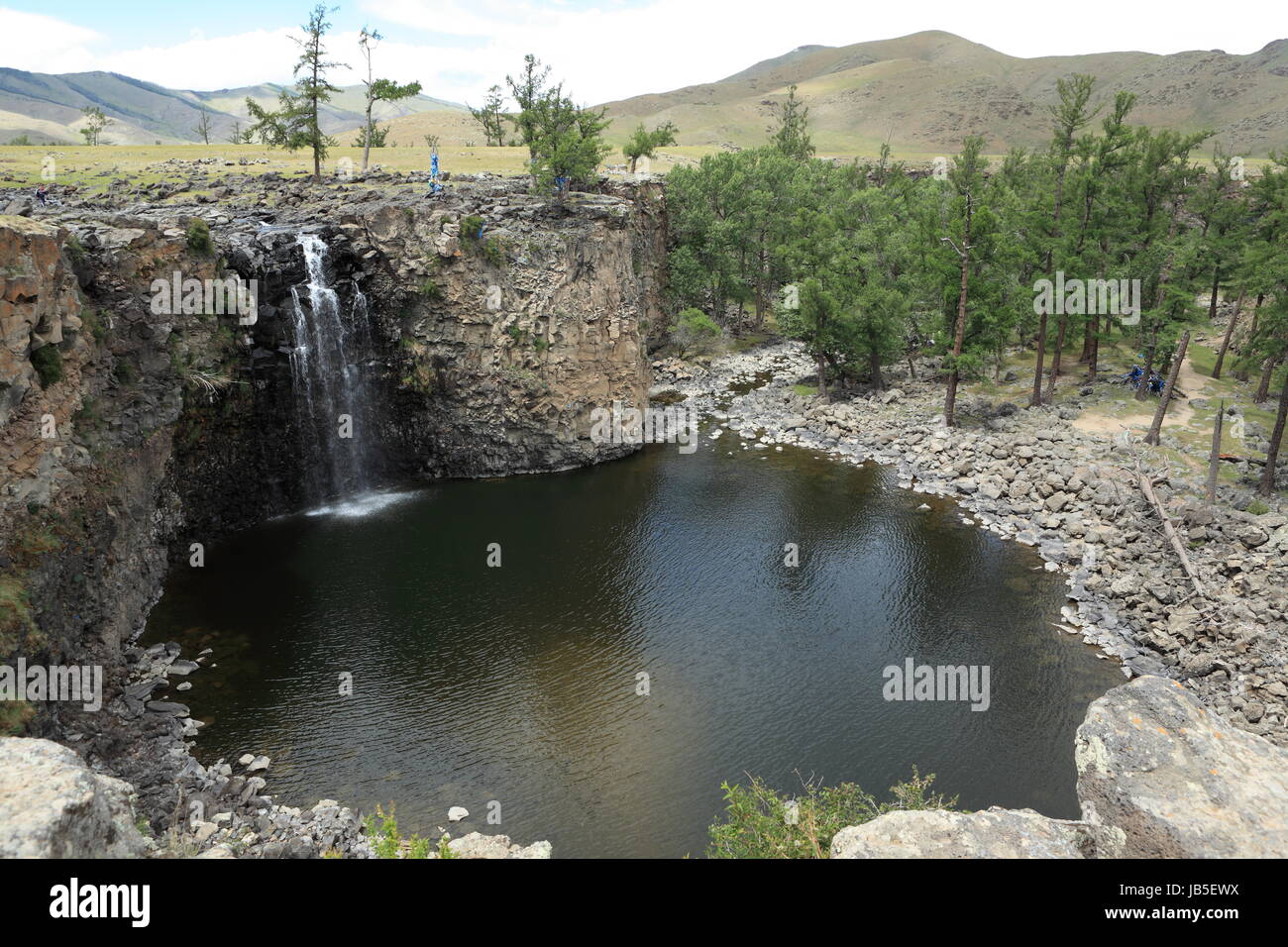 Orkhon waterfall hi-res stock photography and images - Alamy