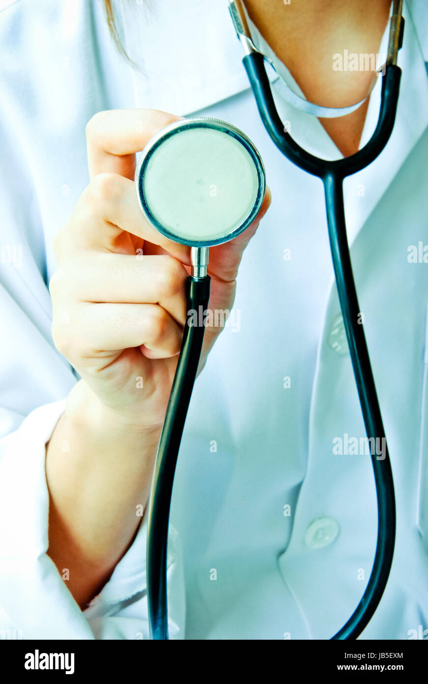 Doctor and stethoscope Stock Photo - Alamy