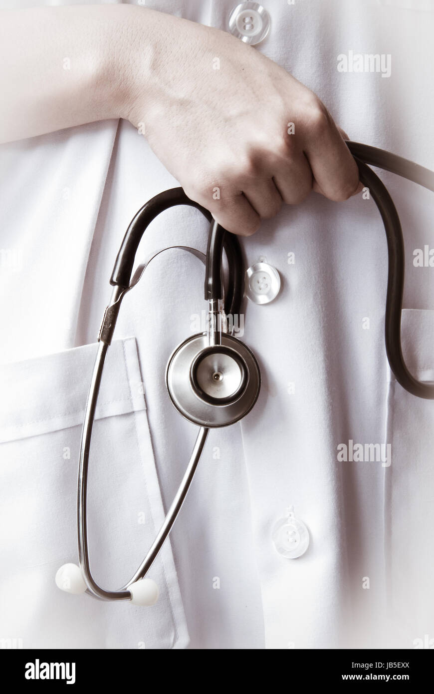 Doctor and stethoscope Stock Photo - Alamy