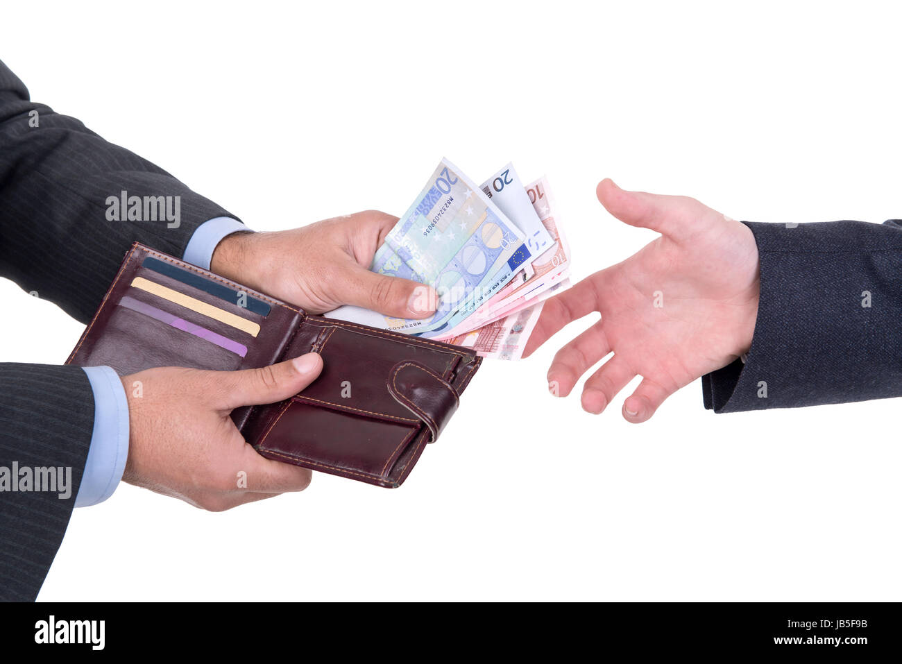 Money changing hands hi-res stock photography and images - Alamy