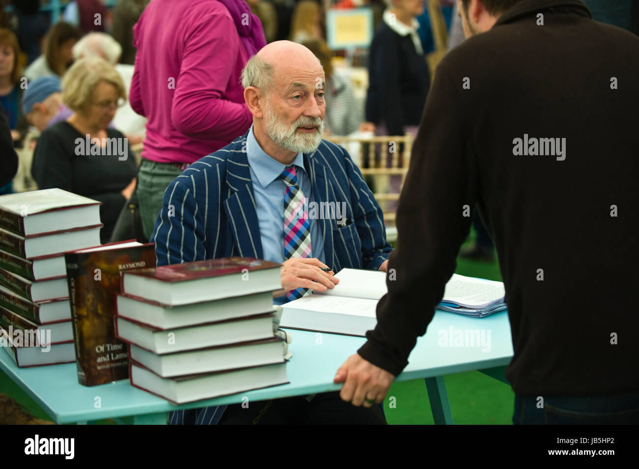Raymond Tallis doctor, philosopher & author signing books for fans in ...