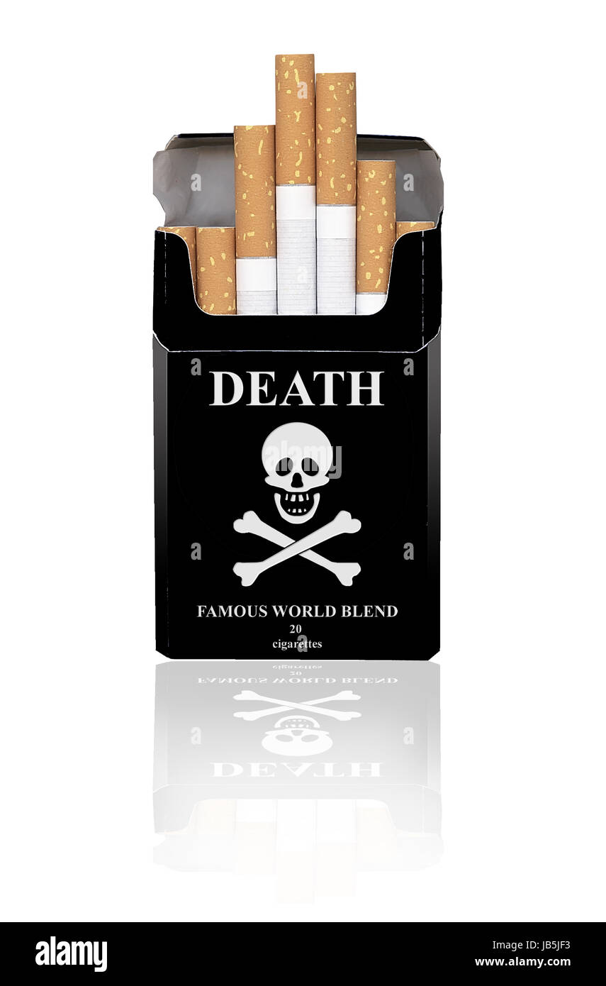Cigarettes death hi-res stock photography and images - Alamy