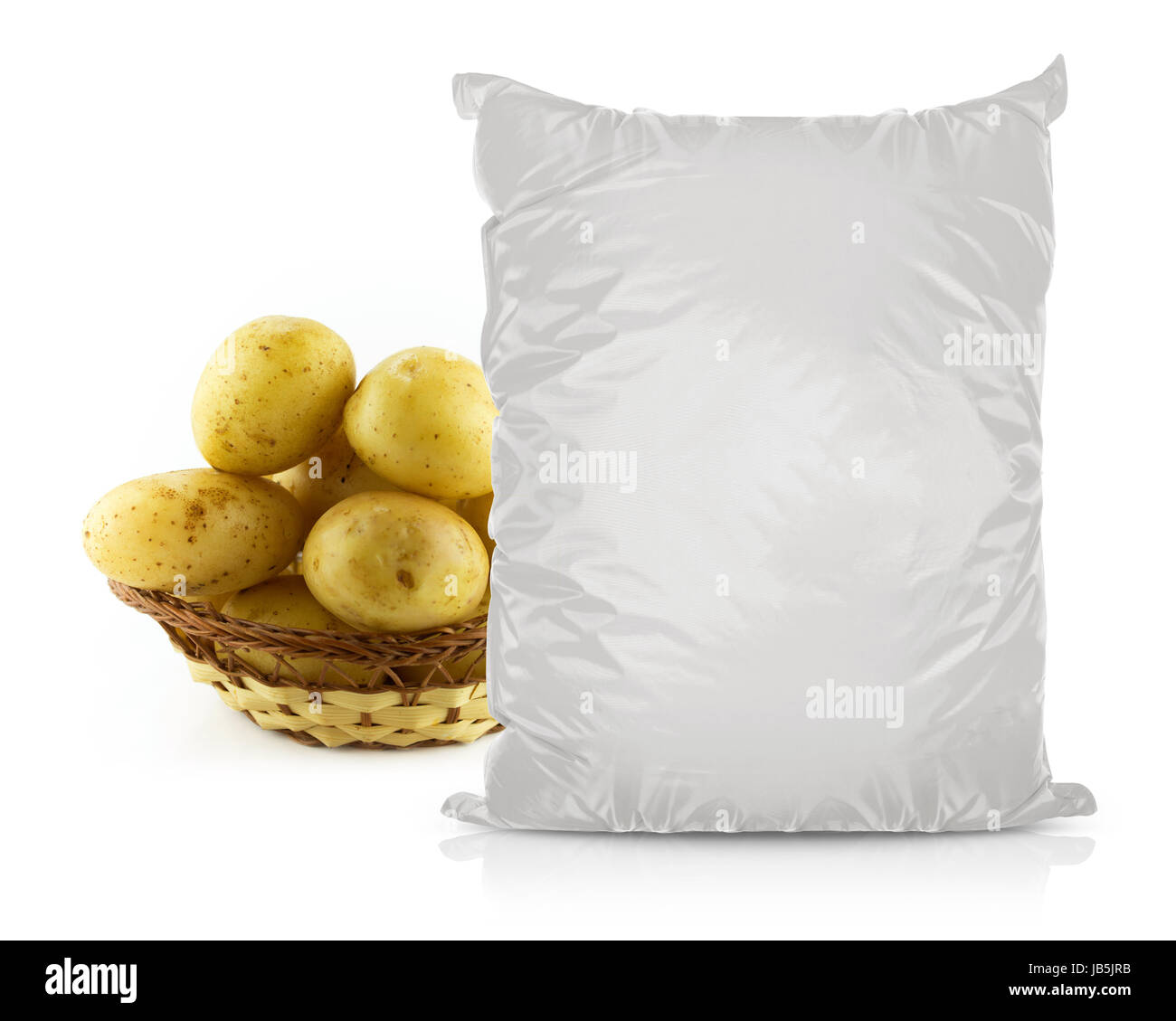 White Blank Foil Food Bag Packaging For Pepper, Spices, Sachet, Chips ...