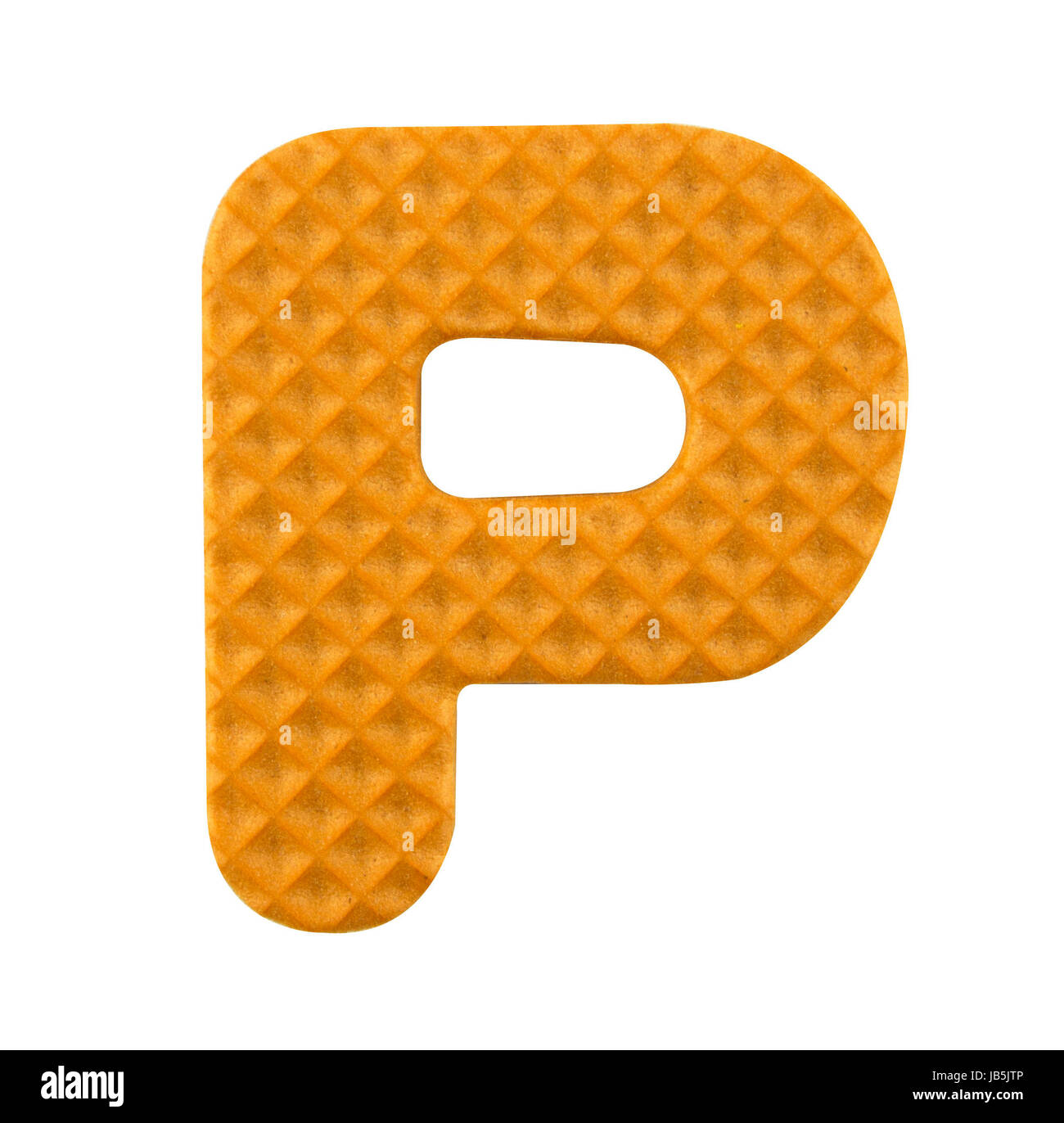 P letter, Alphabet isolated on white background , with clipping path ...