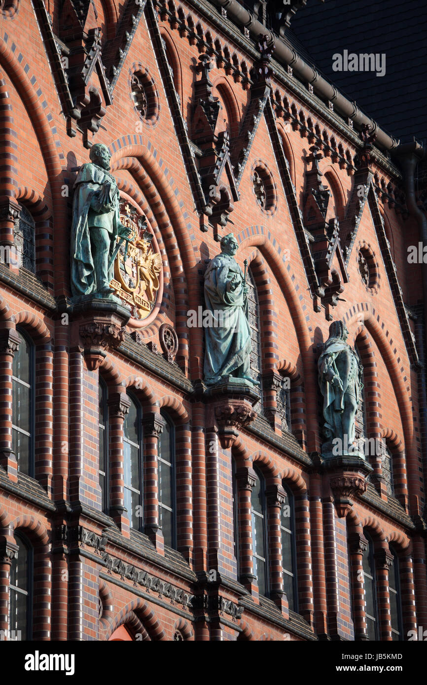 Hanseatic city style of construction Stock Photo - Alamy