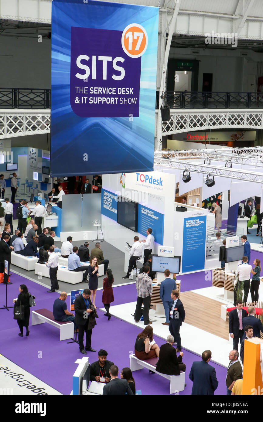London, UK. 8th June, 2017. SITS 2017, Olympia, London Stock Photo - Alamy
