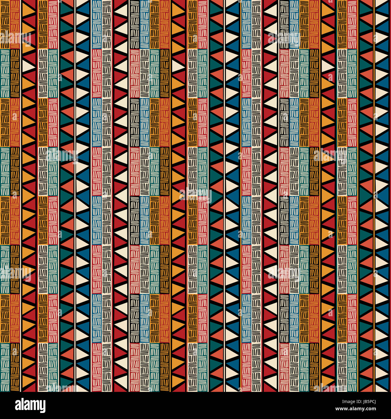 Strip ethnic seamless pattern design Stock Photo - Alamy