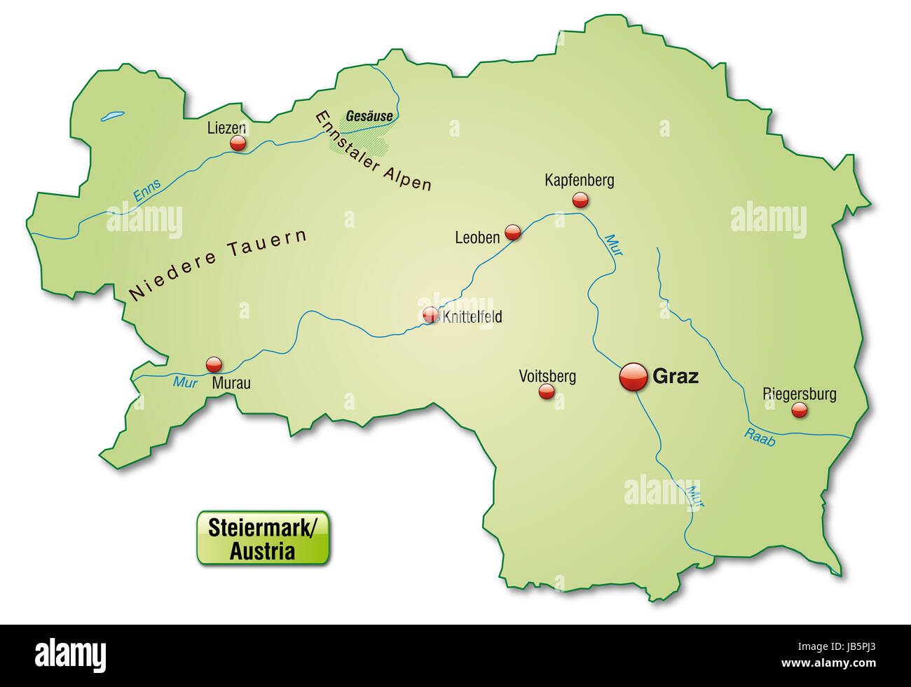 Murau karte hi-res stock photography and images - Alamy