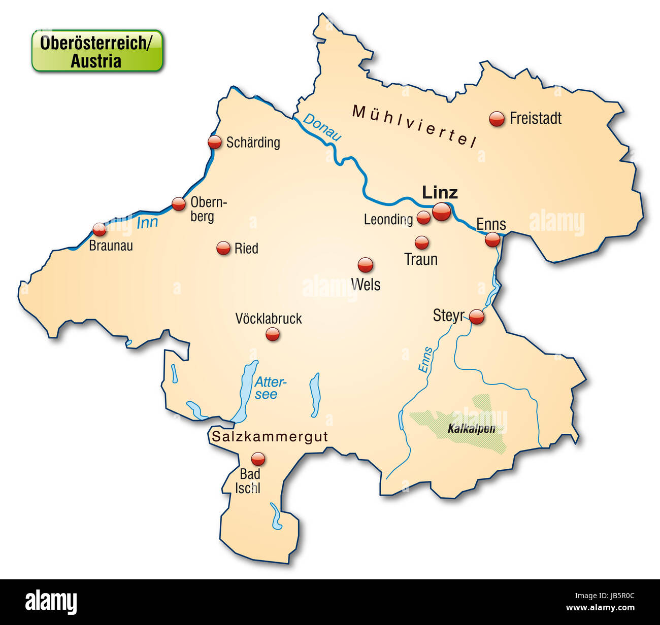 Linz karte hi-res stock photography and images - Alamy