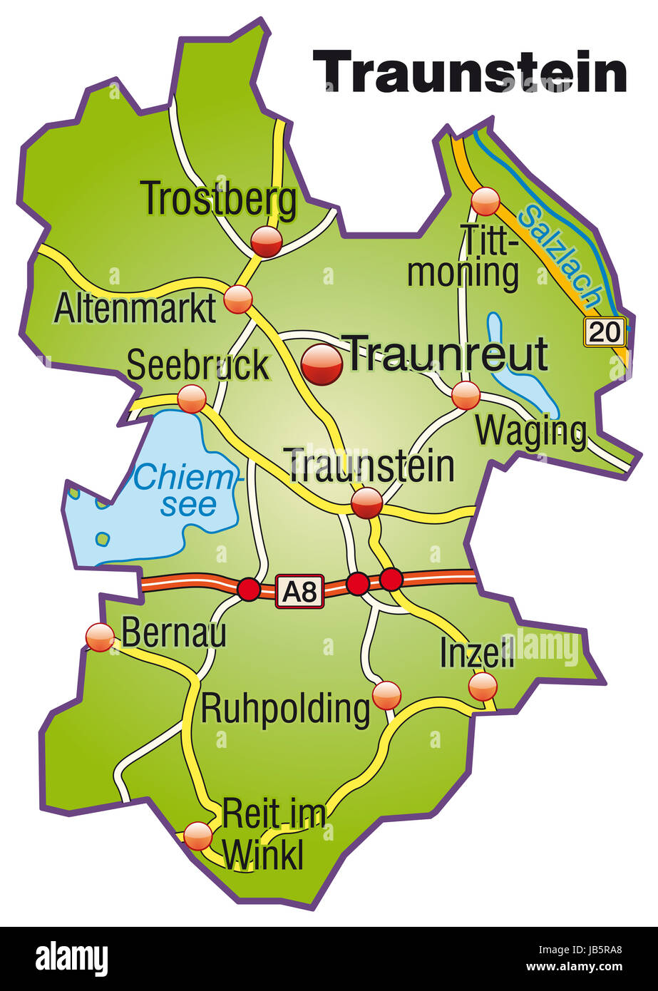 Kreis traunstein hi-res stock photography and images - Alamy