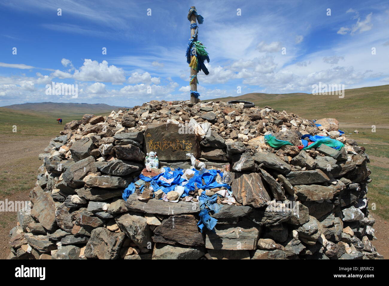 worship in mongolia Stock Photo - Alamy