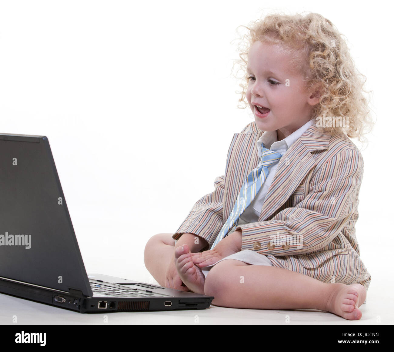 Young curly haired jewish caucasian toddler boy Stock Photo - Alamy